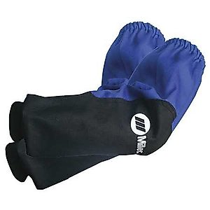 MILLER ELECTRIC Combo Sleeves,Leather,400 Deg. F,PR