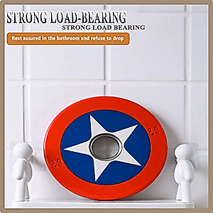 Limen The Kitchen Toilet Receive Shelf, 2022 Upgrade Rustic Bathroom Floating Shelves, Premium Cartoon Punching-Free Wall Mounted Shelf Bathroom Kitchen Racks and Shelves for Storage (White, 4Pcs)