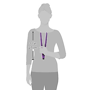 Remington 1 Inch Anti Static Flat Iron with Floating Ceramic Plates and Digital Controls Hair Straightener, Purple, 1 Count, S5502