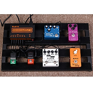 JOYO R-12 EQ 10-Band Equalizer Pedal Bundle with JP-04 Isolated 9V 12V 18V Guitar Effect Pedal Power Supply