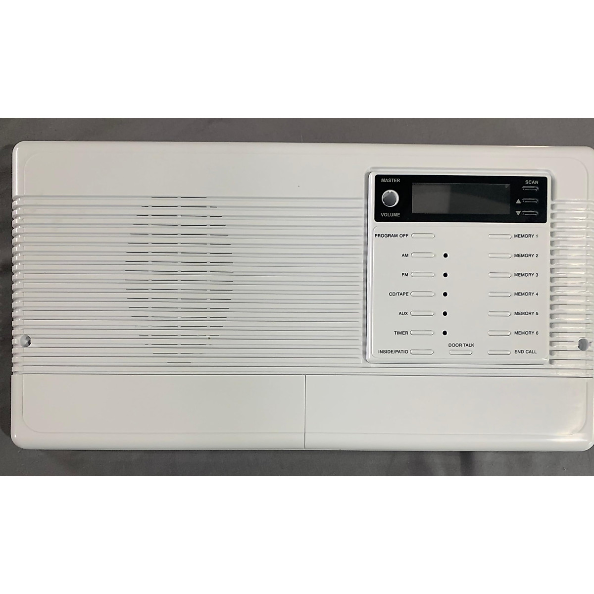 Replacement Faceplate for IMA-3303 & IM-3303 Nutone Intercom Bright White