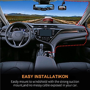 Dash Cameras for Cars 1080P Full HD Driving Recorder with 2.7" IPS Screen,170°Wide Angle Car Camera,Loop Recording, 24H Parking Monitor,Motion Detection,G-Sensor,WDR