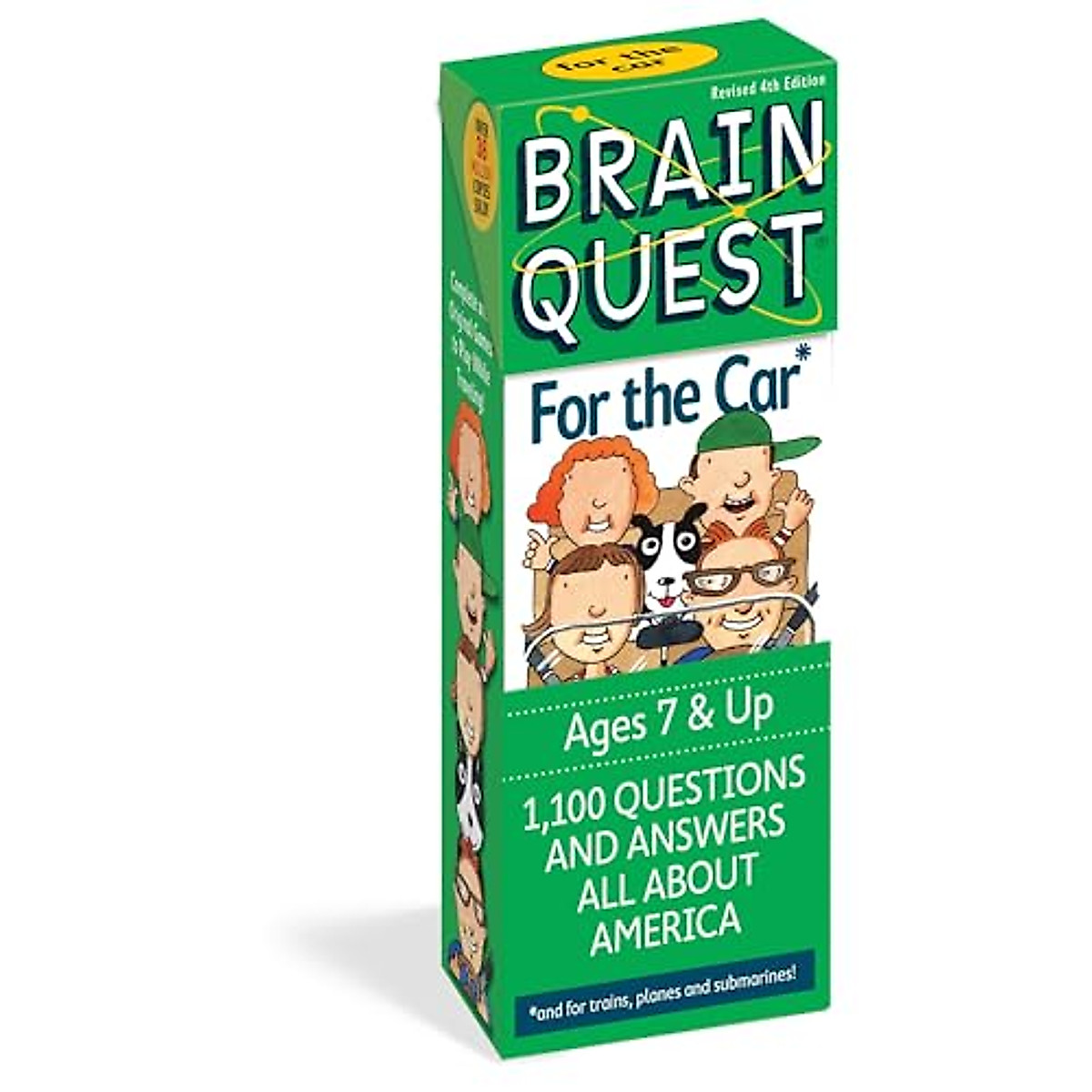 Brain Quest for the Car: 1100 Questions and Answers to Challenge the Mind. Teacher-approved! (Brain Quest Decks) (Brain Quest Smart Cards)