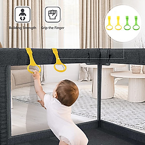 Baby Playpen, HBM Small Playpen for Babies Toddlers, Baby Fence Play Area Indoor & Outdoor Infant Safety Activity Center,Sturdy Play Yard with Anti-Slip Suckers