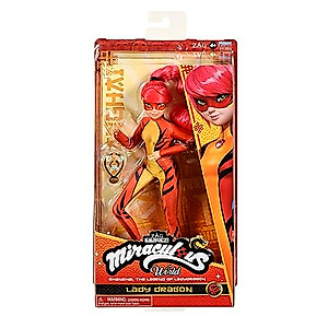 Miraculous Lady Dragon “Miraculous: Shanghai Movie” 10.5" Fashion Doll with Accessories by Playmates Toys