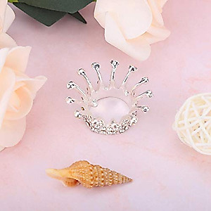 Nail Art Brush Holder, 3 Types Crown Design Nail Art Brush Holder Set Pen Displayer Stand Tools Brush Holders(2)