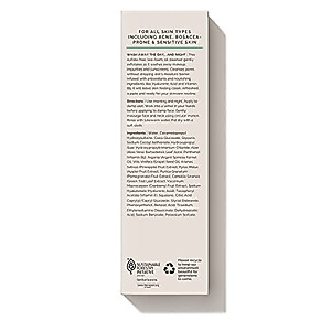 MDSolarSciences Wash Away One Step Foaming Cleanser Removes Impurities, Makeup & Sunscreen, Dermatologist Developed Vegan Formula with Hyaluronic Acid, Pineapple Extract, Aloe & Vitamin B5, 5 Fl Oz.