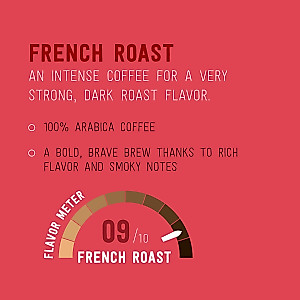 Amazon Brand - Happy Belly Dark Roast Coffee Pods, French Roast, Compatible with Keurig 2.0 K-Cup Brewers, 100 Count