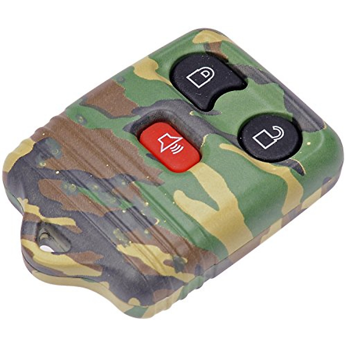 Dorman 13625GNC Keyless Entry Transmitter Cover Compatible with Select Models, Green Woodland Camouflage