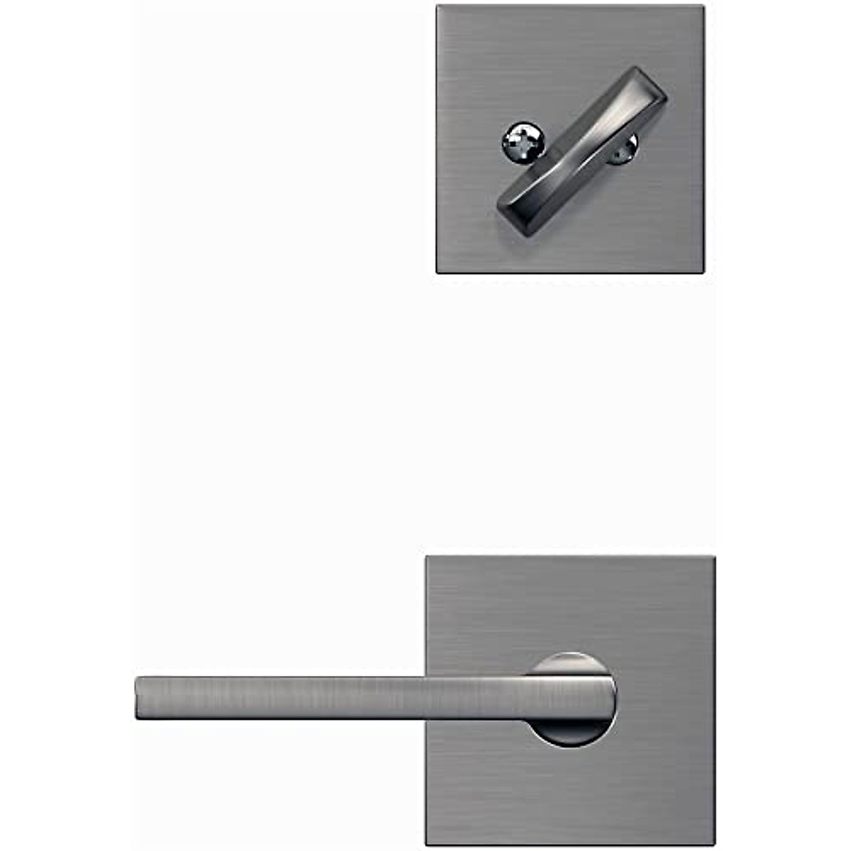 Schlage FC59LAT625COL Schlage FC59-LAT-COL Custom Latitude Single Cylinder Sectional Interior Pack with Collins Rose