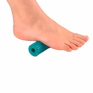 THERABAND Foot Roller for Foot Pain Relief, Massage Ball Roller for Arch Pain, Plantar Fasciitis Treatment, Heel Spurs Reliever, Tired Feet, Best Foot Massager with Ridges for Self Myofascial Release