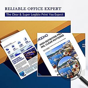 Mooho Compatible 215A Toner Cartridge with CHIP | Replacement for HP 215A Toner Compatible with Pro MFP M182, M183 Series | W2310A 2311A 2312A 2313A Printer (4-Pack)