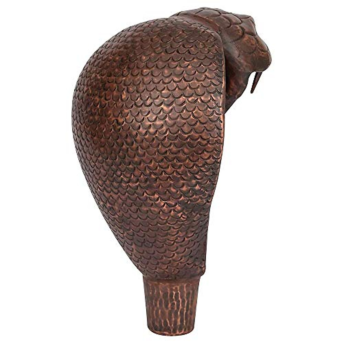 Premier Copper Products TH_COBRA 7.5-in Handcrafted Copper Cobra Beer Tap Handle