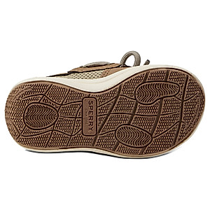 Sperry Fairwater Plushwave Jr Boat Shoe, TAN, 6 US Unisex Little Kid