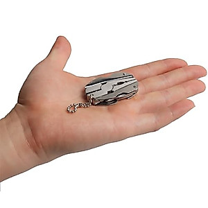 Polished 6-in-1 Stainless Steel Multifunctional Pliers Multi Tools Set with Sheath, Mini