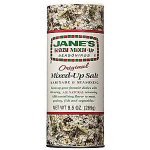 Jane's Krazy Mixed-Up Original Salt Blend, 9.5 Ounce (Pack of 2)