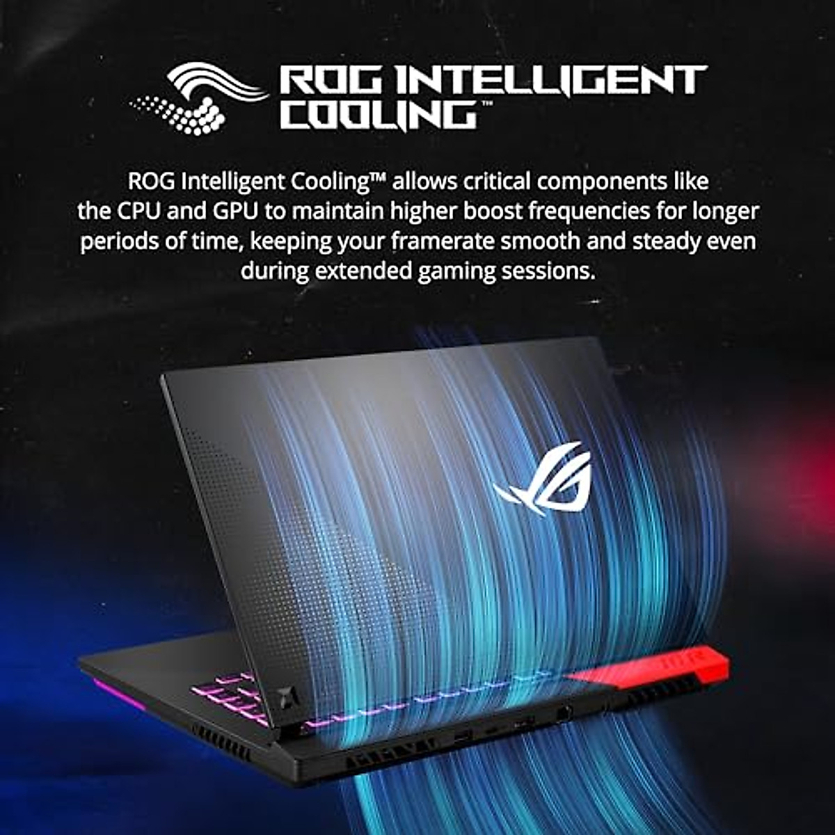 ASUS ROG Strix G15 Gaming Laptop, 15.6" QHD 165Hz Display, AMD Ryzen 9 5980HX, 64GB RAM, 2TB PCIe SSD, RGB Backlit Keyboard, Radeon RX 6800M, Win 11 Pro, Black, 128GB Hotface Extension Set