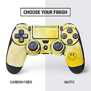 Skinit Decal Gaming Skin Compatible with PS4 Slim Bundle - Originally Designed Yellow Tie Die Design