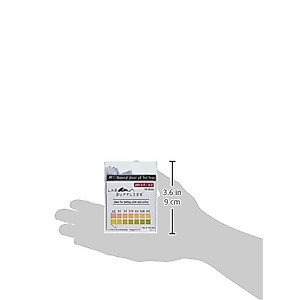 Plastic pH Test Strips, Universal Application (pH 4.5-9.0), 100 Strips | for Urine, Saliva, Aquariums, etc.