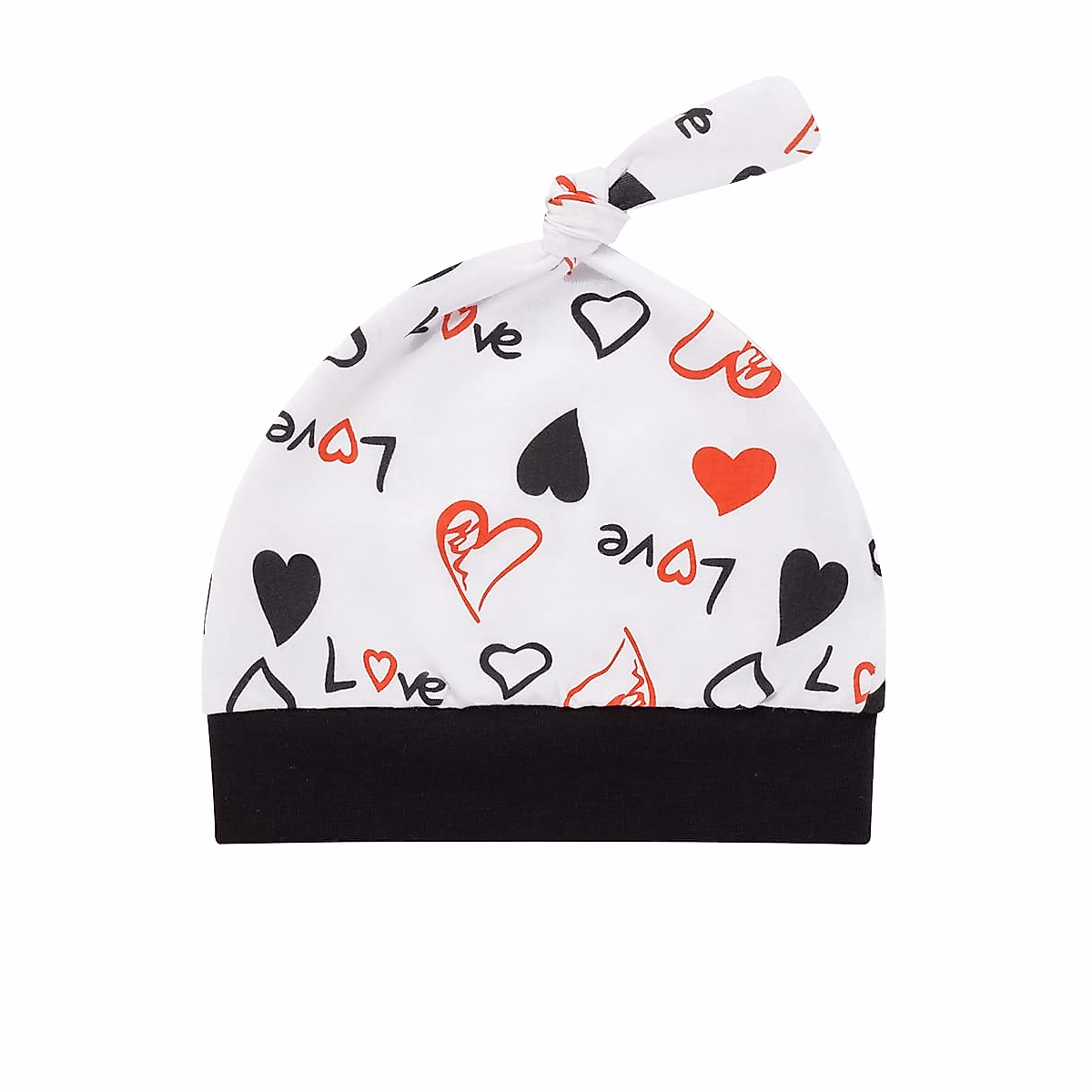 LENSOUS Newborn Infant Baby Boys Girls Mommy&Daddy's Little Valentine Outfits Romper Pants Set（Black,6-12Months）