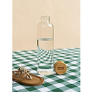 Grupo Erik BT21 Official Merchandise Koya Glass Water Bottle - 500ml / 17oz - Glass Bottle - Hot&Cold Water Bottle - Water Bottle 500ml - BT21 Merchandise - BT21 Koya - Kawaii Water Bottle