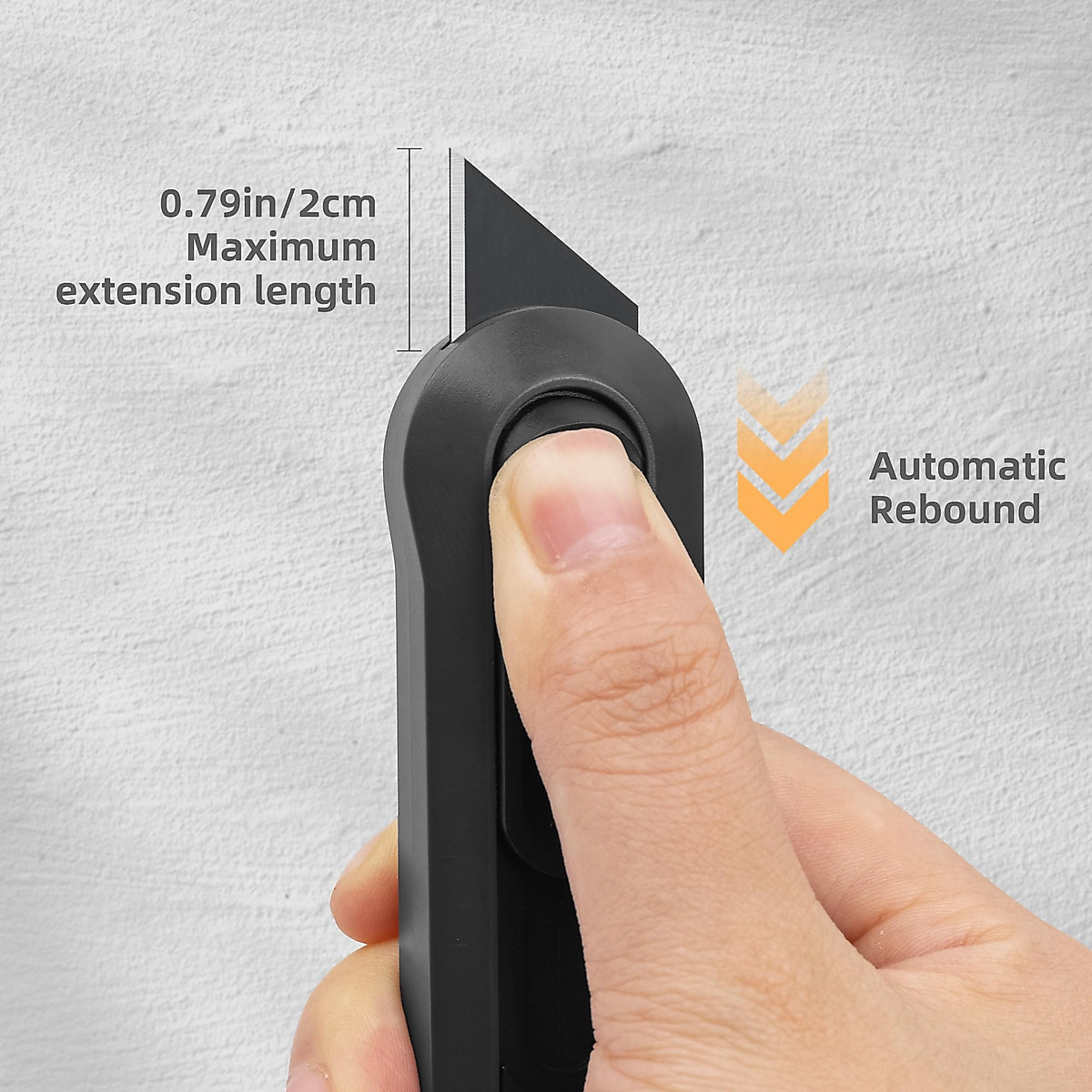 deli 3pcs Box Cutter Set and Hot Glue Gun Kit With 10pcs Glue Sticks