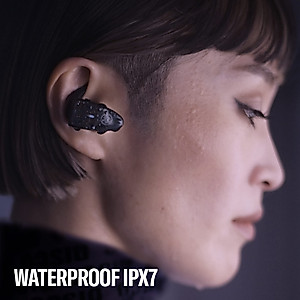 Yamaha TW-ES5A True Wireless Sport Earbuds with Bluetooth 5.2, IPX7 Waterproof, Secure Fit, Premium Sound, Qualcomm CVC Clear Voice Capture, Listening Care and Ambient Sound (Green)