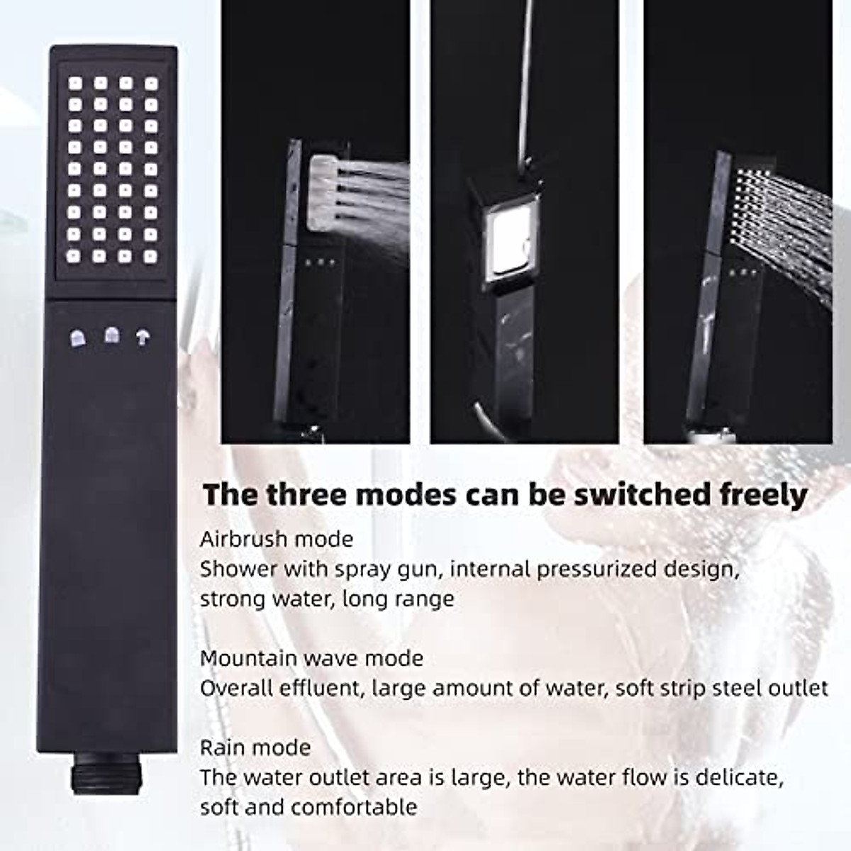 Faucet Extender Swivel Sink Faucet Aerator Water Saving Rotatable Faucet Sprayer Head for Wash Face Wash Mouth Wash Eye Universal Splash Filter Faucet (3 Mode)