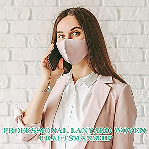 Hemobllo Cell Phone Strap Jade Phone Charm Key Agate Chain Car Key Hanging Pendants Decor for Car Phone Fan Clothing Decor Green