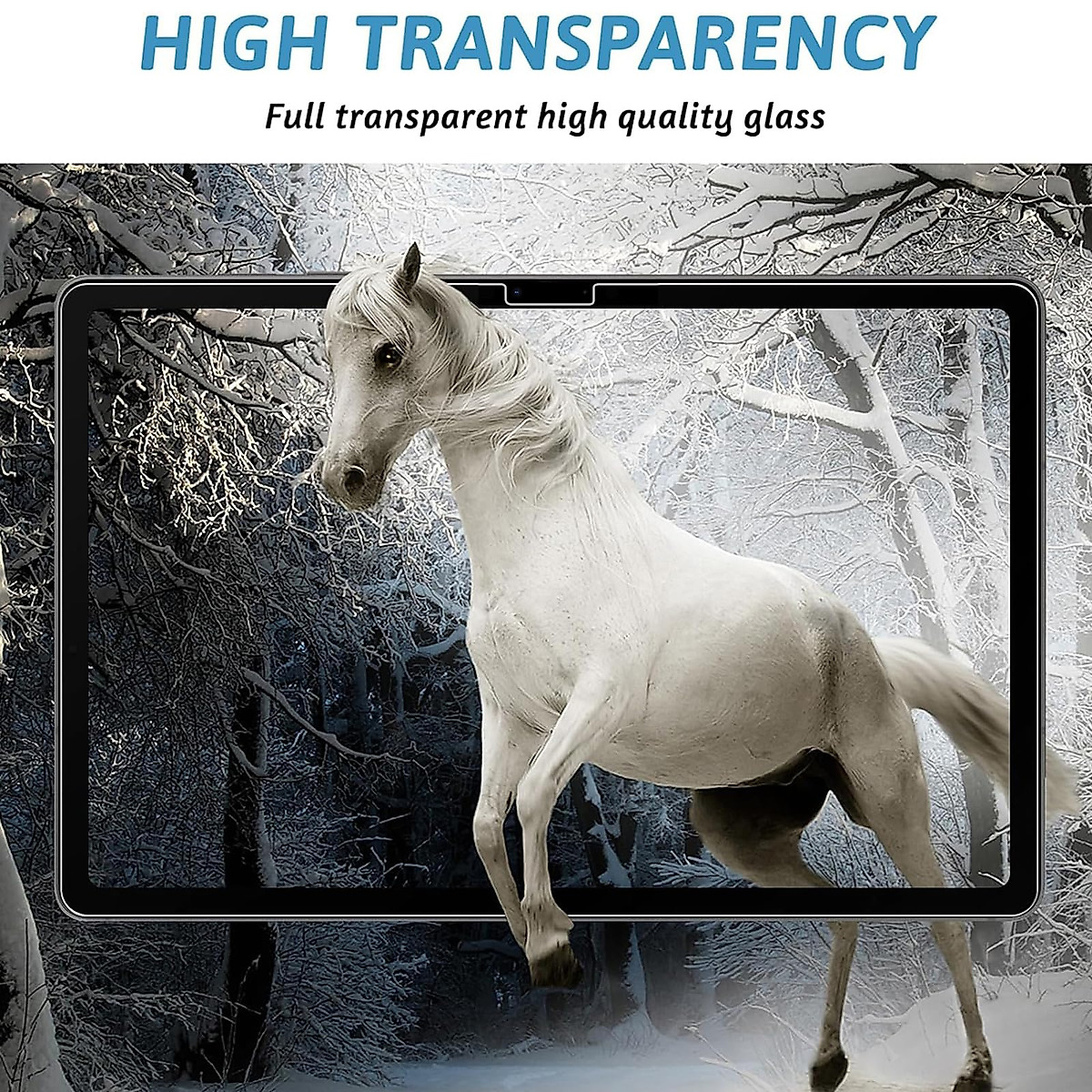 GOZOPO [2-Pack] Screen Protector for iPad 9th Generation, iPad 8th / 7th Generation, Tempered Glass Film for iPad 10.2 inch 2021/2020/2019 Release