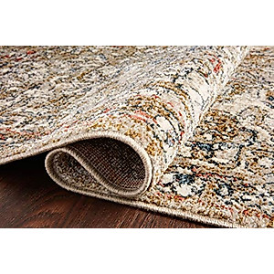Loloi II Saban Collection SAB-07 Straw/Beige, Traditional 7'-10" x 10' Area Rug