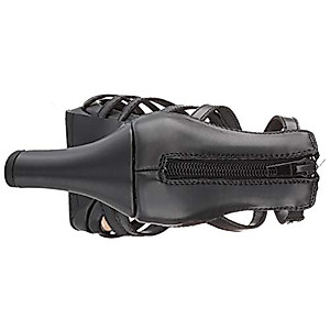 Easy Street Women's Heeled Sandal, Black, 6.5