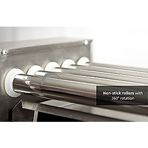 VIVO Electric 12 Hot Dog and 5 Roller Grill Cooker Warmer, Cooker Machine, HOTDG-V005