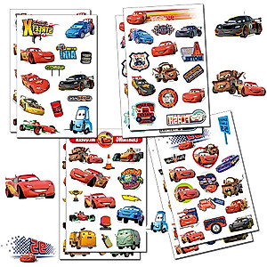 8 Sheets Car Tattoos for Kids, Race Car Party Supplies Truck Party Favors for Kids Boys Girls Truck Car Birthday Party Decorations Racing Car Party Favors Gifts Temporary Tattoos Stickers