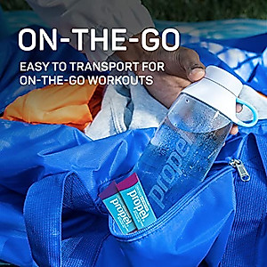 Propel Powder Packets 4 Flavor Variety Pack With Electrolytes, Vitamins and No Sugar 10 Count (Pack of 5) (Packaging May Vary)