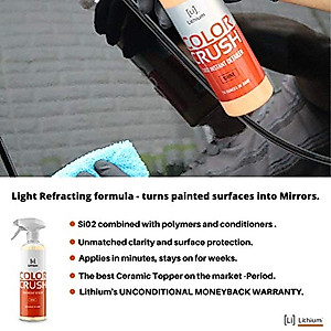 Color Crush- A rather intense approach to an Instant Detailer, Infused with color enhancing technology - Extremely Hydrophobic ingredients, Color Crush will outlast any detailer on the planet