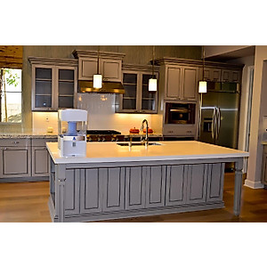 AQUASPREE Premium 5 Gallon Countertop Water Purification System. Transform Regular Tap Water to Smooth Clean Refreshing Alkaline Mineral Drinking Water