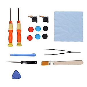 Shanrya Original Replacement Joysticks, Repair Wear Non Slip Joystick Replacement Kit Easy Operation for Switch Controller