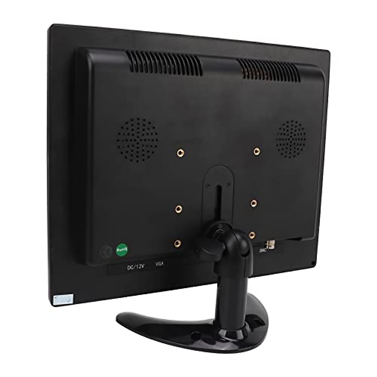 Naroote 12.1 TFT LED Monitor, Clear Image Portable 100-240V Portable Color Screen Display (US Plug)