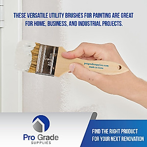 Pro Grade - Chip Paint Brushes - 96 Ea 2 Inch Chip Paint Brush