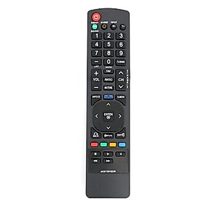 AKB72915239 Replace Remote Control Compatible with LG LED LCD Plasma TV 22LV2500 19LV2500 26LV2520 32LK330 32LV2500 37LK450 42LK430 42LV3500 42PW340 47LK450 50PW340 55LK520 55LV3500 55LV5300