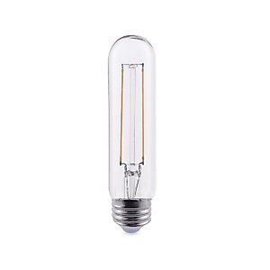 Goodlite G-19752 Edison LED 4.5 W Bulb E26 Base T10 Shape 60 W Equivalend 500 Lumens Filement Super White 5000k Dimmable