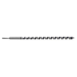 Century Drill & Tool 38748 Ship Auger Nail Cutter Power Bit, 3/4" x 18", 3/8" Shank Size - Heavy-Duty Precision Wood Drilling