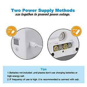 [Upgraded Pump] iPriro High Power Houseplants Automatic Watering System for 15 Potted Plants, Automated Watering Device with 30-Day Programmable Indoor Timer and 5V USB Charging Cable