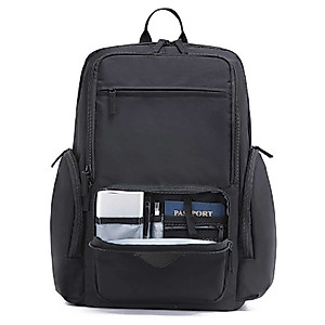 Harley-Davidson Bar & Shield Crinkle Nylon Water-Resistant Backpack - Black