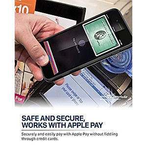 VENA Wallet Case Compatible with iPhone 8 Plus, iPhone 7 Plus, vCommute (Military Grade Drop Protection) Flip Leather Cover Card Slot with Kickstand Compatible w/iPhone 8 Plus and 7 Plus (Gray/Black)