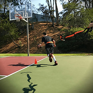 X-PLOSIVE Speed Training Kit/Overload Running Resistance & Release/Harness & Resistance Band, Speed and Agility Equipment for Sprint and Football, Basketball, Soccer/Youth and Adult Ready