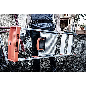 Little Giant Ladder Systems Flip-N-Lite, 5-Foot, Stepladder, Aluminum, Type 1A, 300 lbs Rated (15273-001)