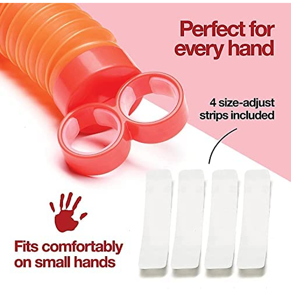 Finger Poppers Fidget Toys, Stocking Stuffer Pack of 10 Finger Fidgets for Men, Women, and Young Adults, Finger Strengthener and Exerciser Sensory Toy, Occupational Therapy Toys