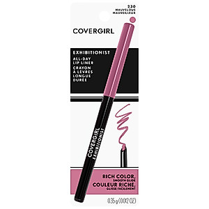 COVERGIRL Exhibitionist Lip Liner, Mauvelous 230, 0.012 Ounce